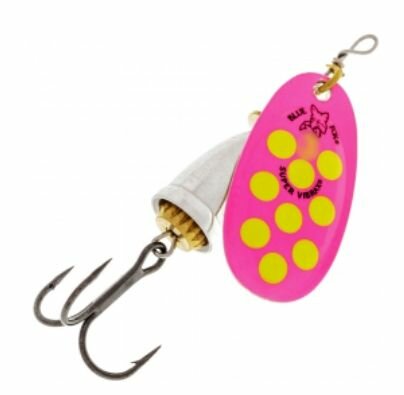 Блесна Vibrax Hot Pepper 6 (Blue Fox), вращ, масса 18гр - FPY