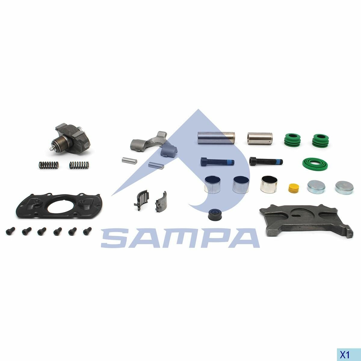 Р/к суппорта (полная переборка) Wabco MAXX 22T RH 19875 094.916 SAMPA
