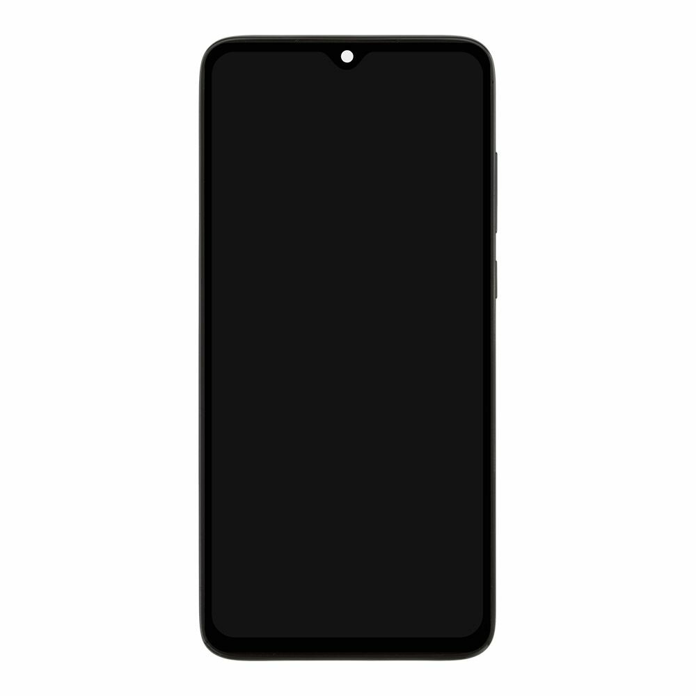 LCD дисплей для Xiaomi Redmi Note 8 Pro с тачскрином в рамке (черный)