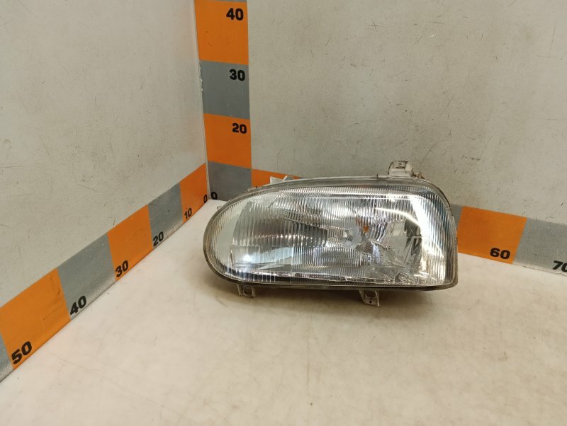 Б/У дефект, Фольксваген Гольф 3 не оригинал TAIWAN Фара левая Volkswagen Golf 1993 3, 1H1 326540 VAG арт. 1H6941017AJ