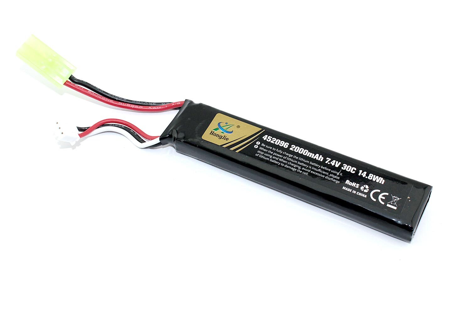 Аккумулятор Li-Pol 7.4V 452096 2000mAh Tamiya plug