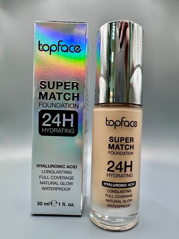 Topface Тональный крем Super Match 24H Foundation PT475 008 biscuit