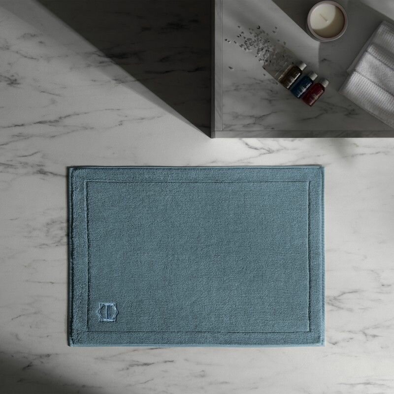 Togas Коврик для ванной "Рапсодия" хлопок, 50x70, голубой