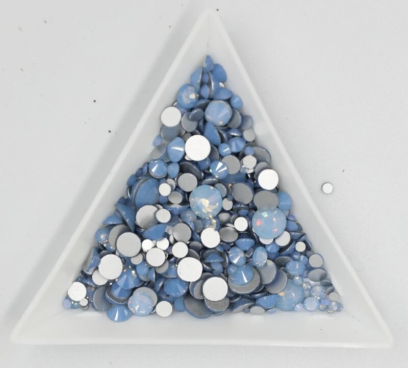 Декоративные накладки для ногтей Blue Opal