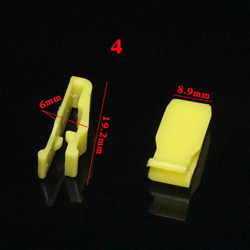 Автомобильный зажим для крепления для приборной панели Honda Fit, Accord, Civic, 20pcs number 4