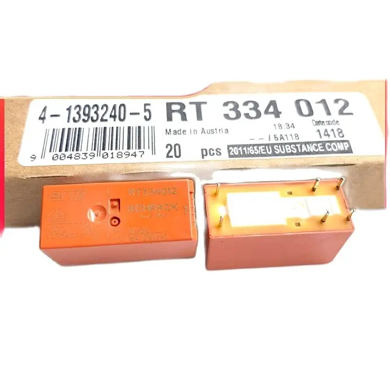 Новое реле RT334012 RTH34012 RT334024 RTH34024 Tyco 12 в пост. Тока 16 а группа нормальное включение