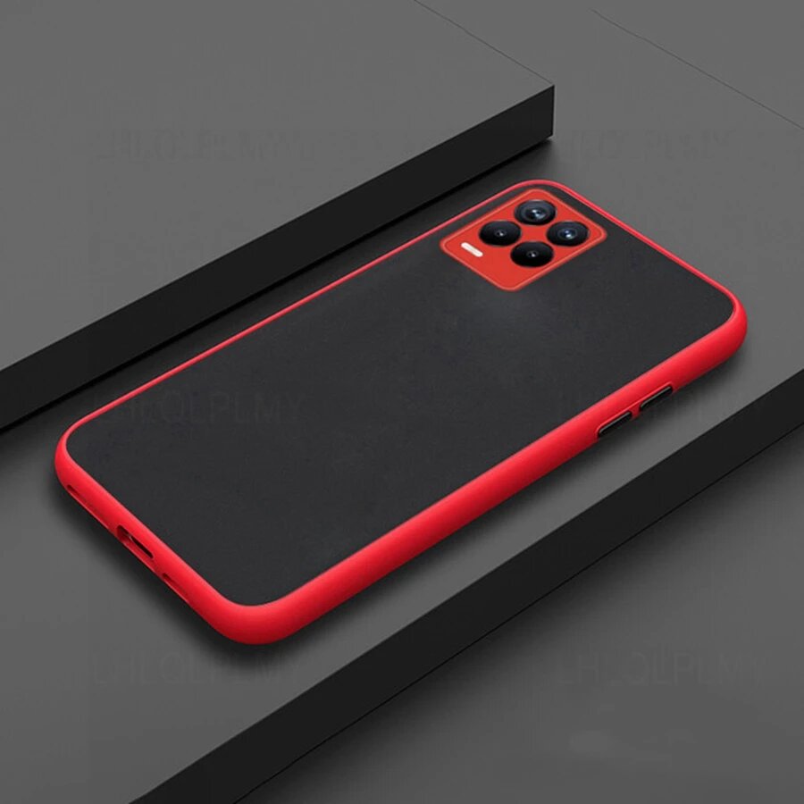 Противоударный матовый чехол для Realme C21 7i 8 9 Pro Plus 14 15 5G 14T XT C25S C25Y C21Y 8i 9i C31 C35, защитный бампер-накладка