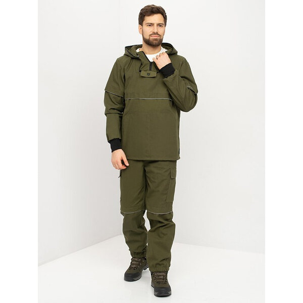 Костюм летний мужской Huntsman "Антигнус-Люкс" (Хаки), 60-62/170-176