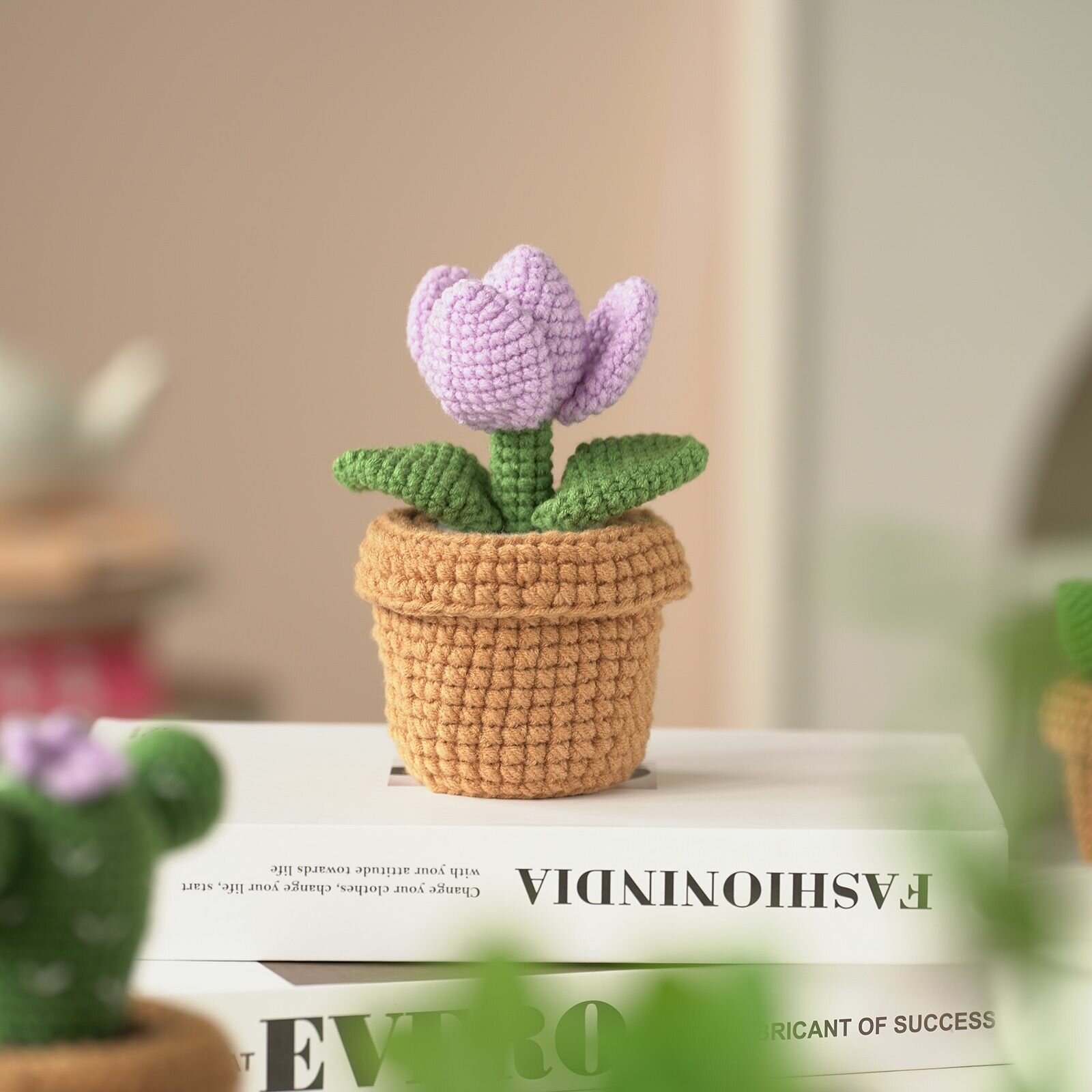 Ящик для хранения растений из шерсти