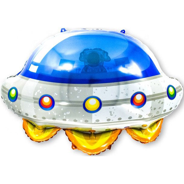Воздушный шар из фольги. Фигура, Космический корабль - НЛО (26'/66 см, CHN)