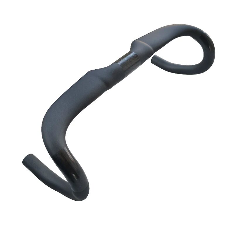 Руль шоссейный ZNIINO карбон черный, 340mm matte