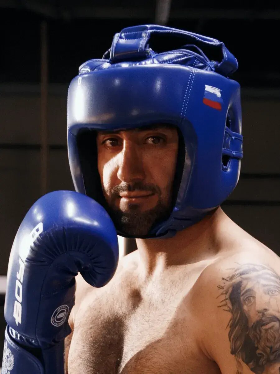 Шлем TWIN (одобрено ФБР, ФКР) боксерский для соревнований (S / 50-54)