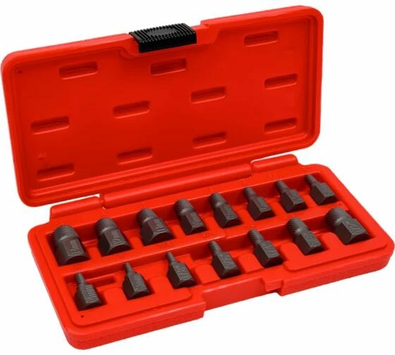 Набор экстракторов 1/8"-1/2" 3-14мм 15 предметов в кейсе JTC jtc-4639