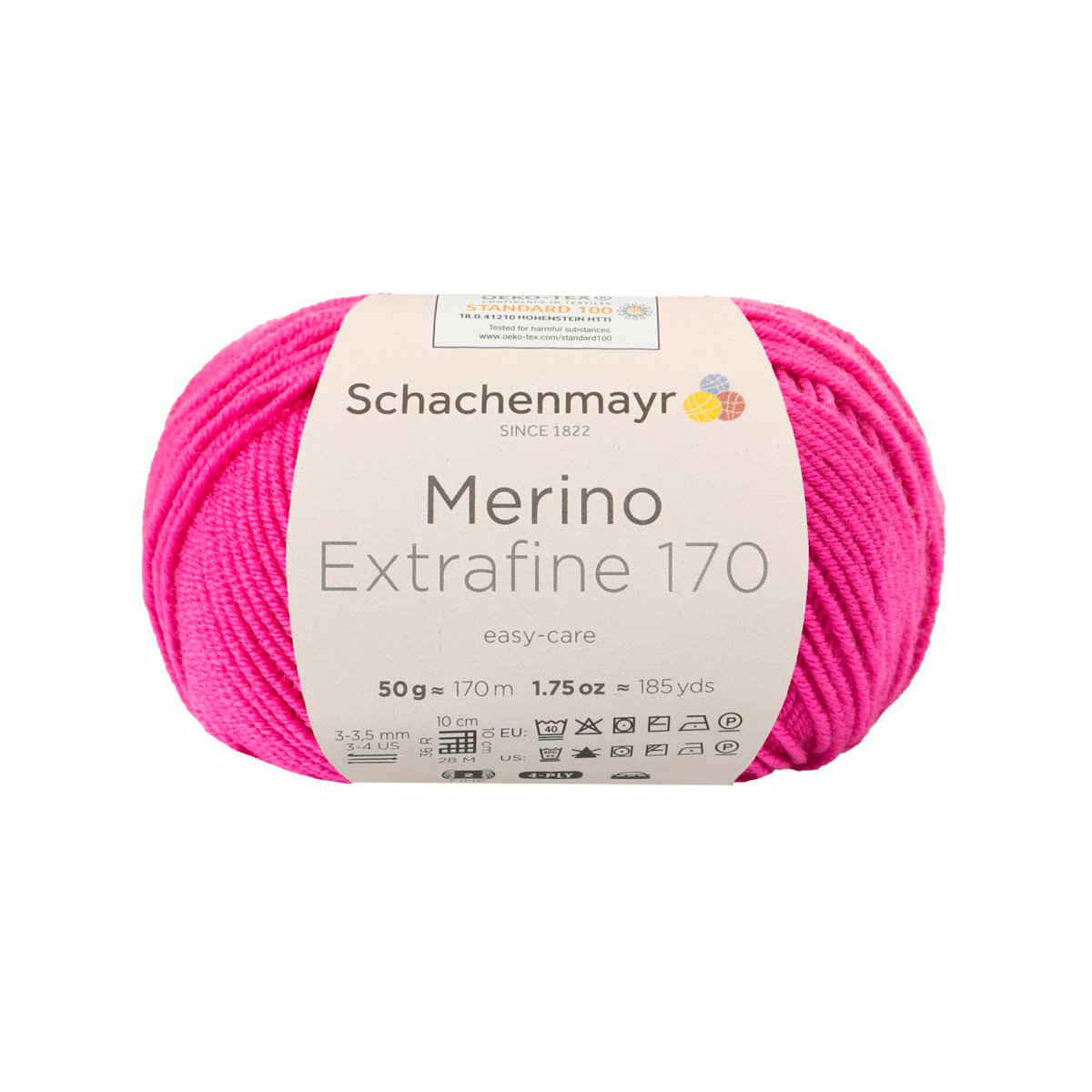 Merino Extrafine 170 /Мерино Экстрафайн 170/ пряжа Schachenmayr, MEZ, 9807551 (00037, pink, розовый)
