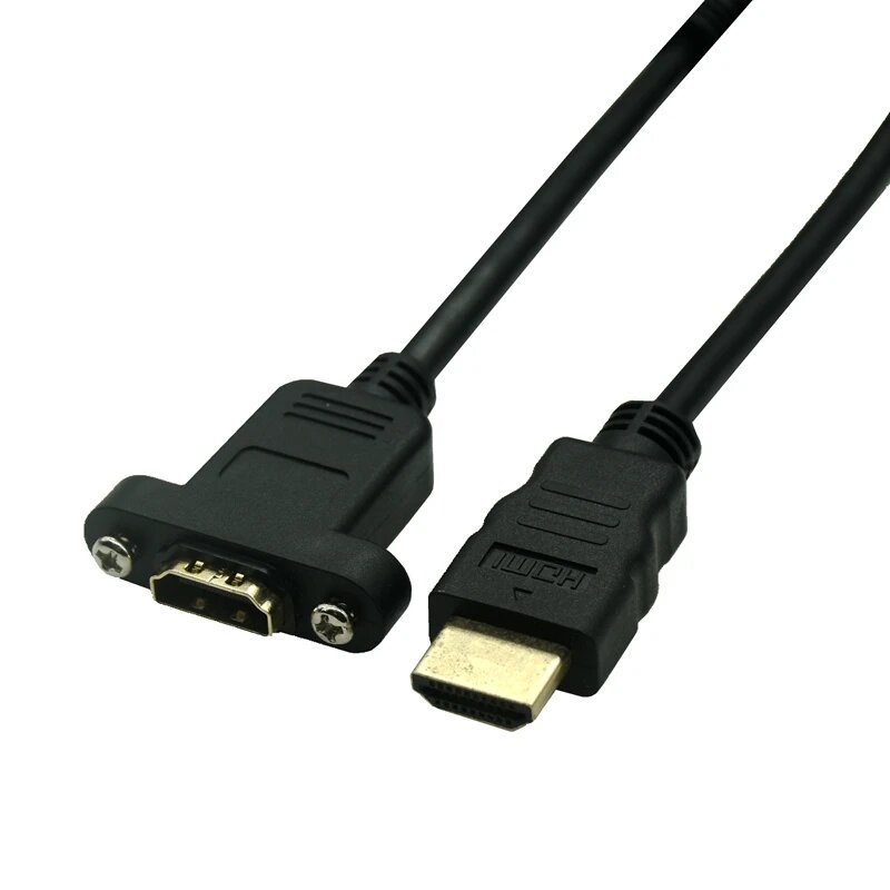 Мини HDMI-HDMI удлинитель с винтом 30 см HDMI