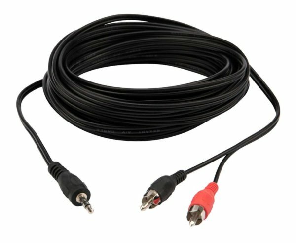 Шнур стерео3,5м- 2RCA 5м Rexant