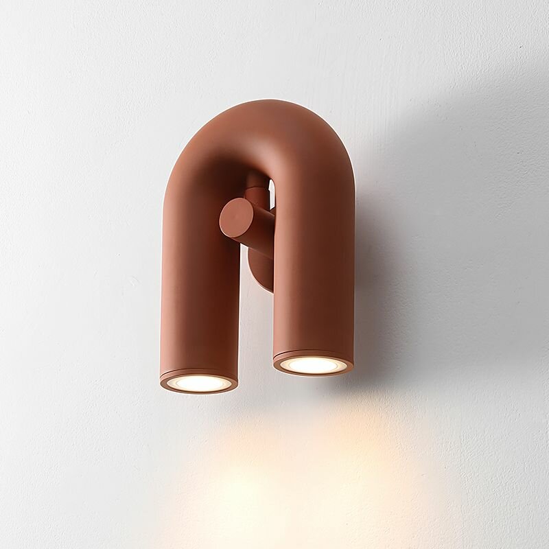 Настенный светильник Clear Lighting #1 Noridic, LED, 14Вт, IP20, оранжевый — фото 1