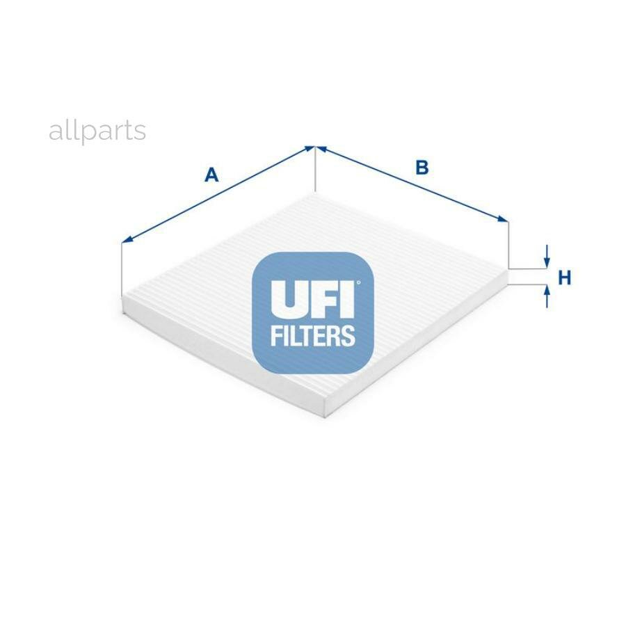 UFI 5339000 UFI Фильтр салонный 53.390.00