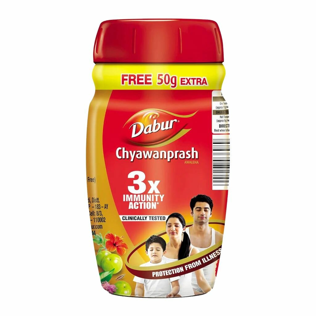 Джем Dabur Чаванпраш Тройной иммунитет (3X Immunity Action), 550 г.