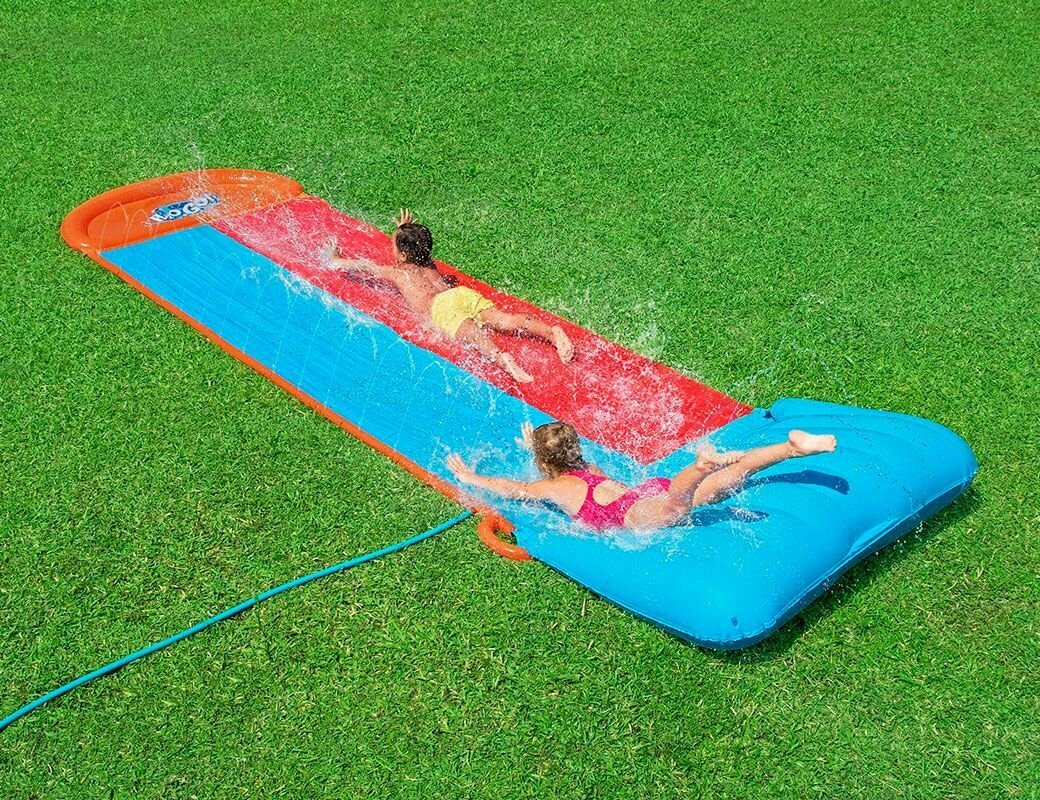 Водная дорожка Цунами двойная 488 см, от 3 лет, BestWay, 52478