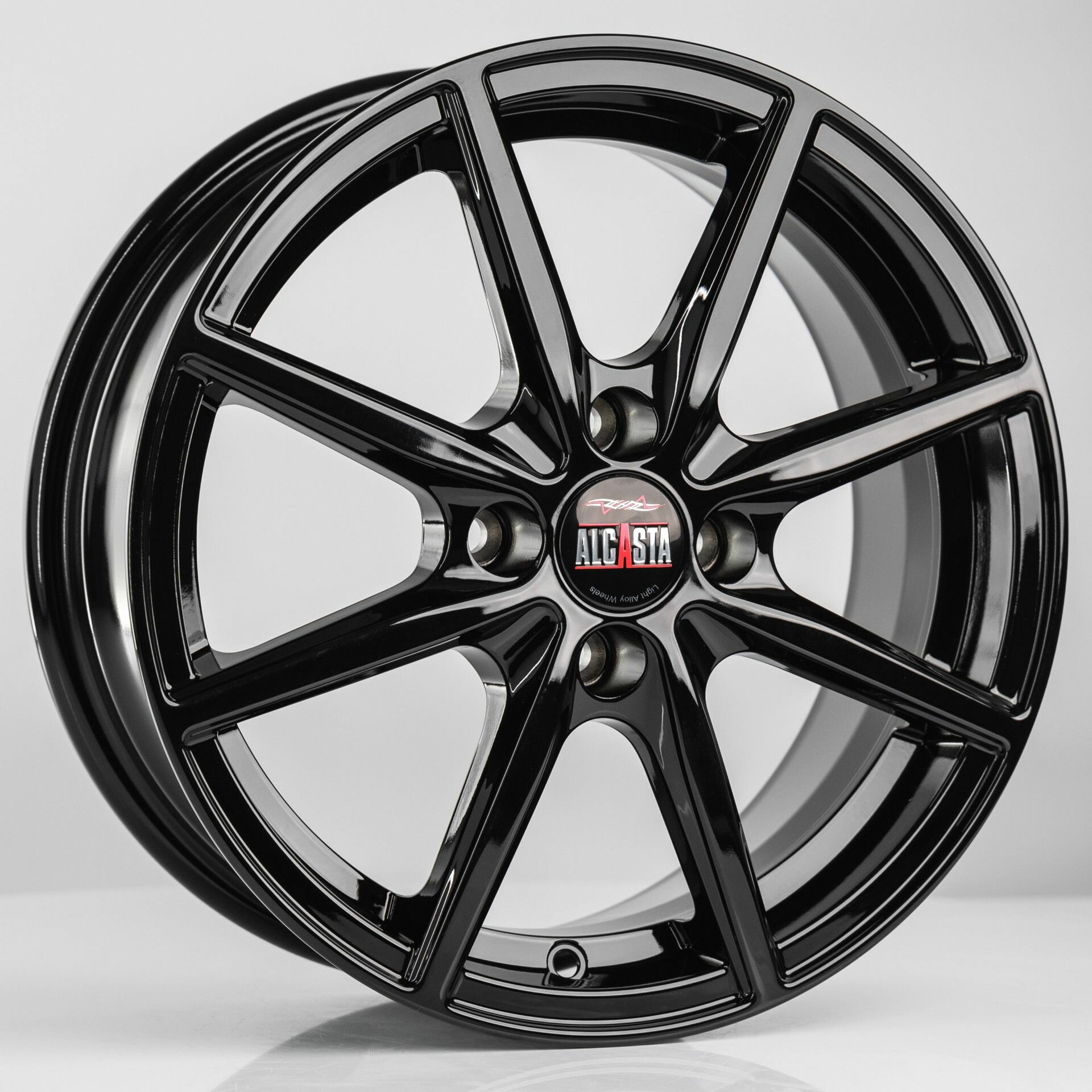 Диск литой ALCASTA M63 6x15/4x98 ET35 D58.6 Black