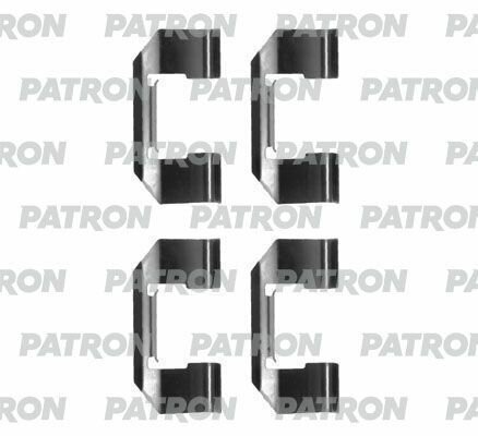 Комплект монтажный тормозных колодок PATRON PSRK1102