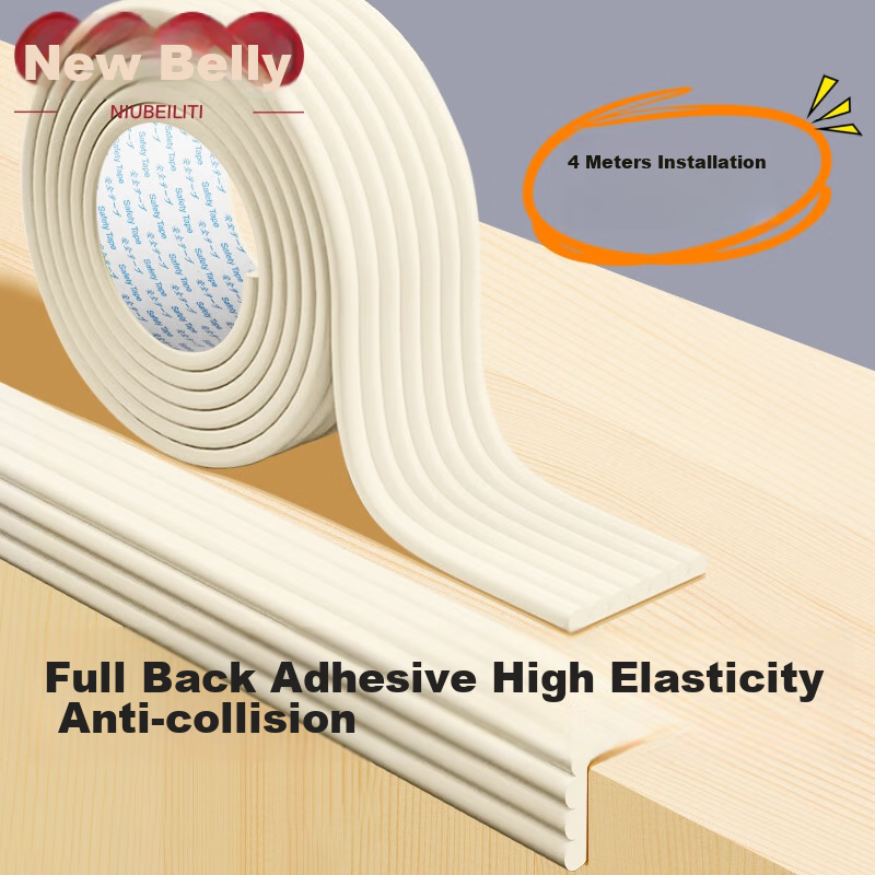 Niubeiliti Self-Adhesive Wall Strip, Foam Strip, Column Protector, No-Ad Anti-Collision Wall Pad, Foam Corner Guard, Edge Protector, Head-Protecting Strip