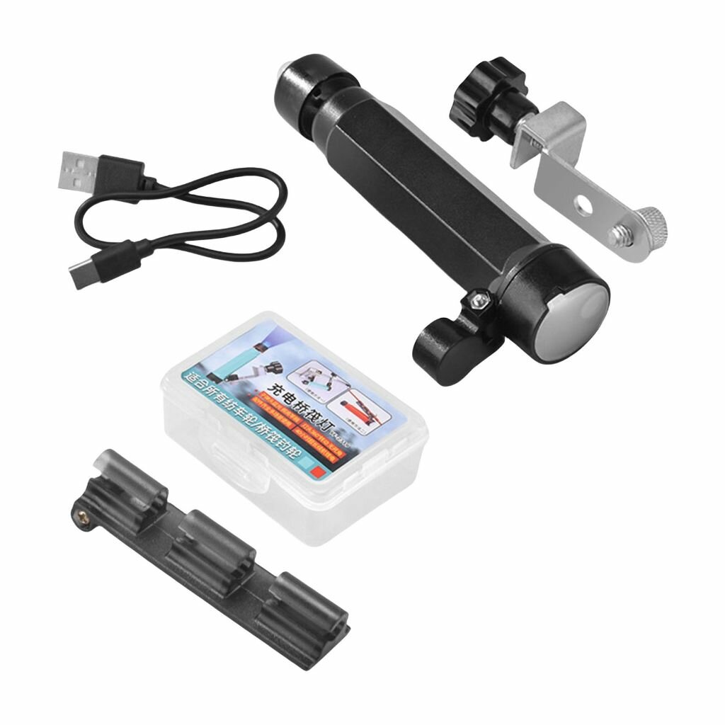 (1 шт.) Перезаряжаемый мостовой плот светло-прозрачного черного цвета-быстроразъемная рама для крепления столба