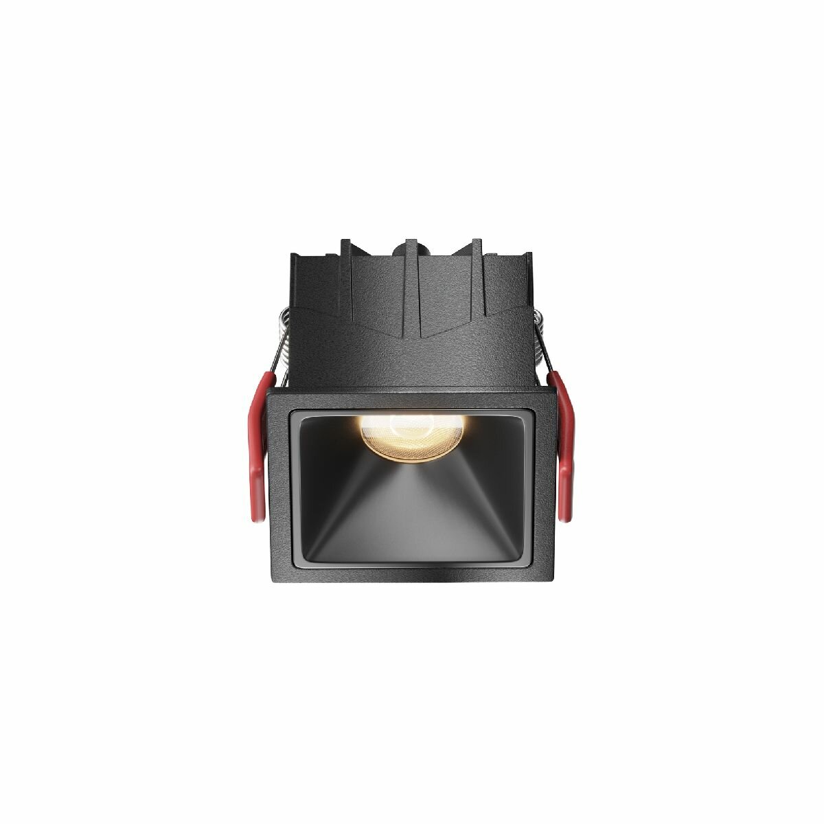 Встраиваемый светильник Maytoni Alfa LED DL043-01-10W3K-SQ-B-1