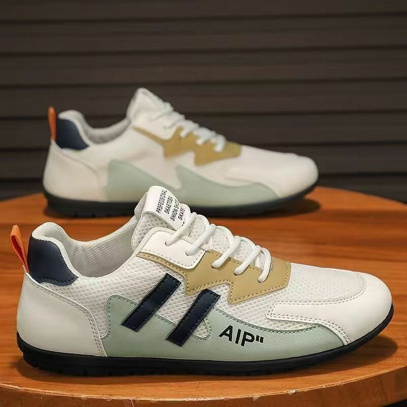 MOOCIE Обувь Tods мужская обувь лето 2025 новые повседневные кроссовки для вождения кроссовки на шнуровке мужские беговые универсальные студенческие модные туфли