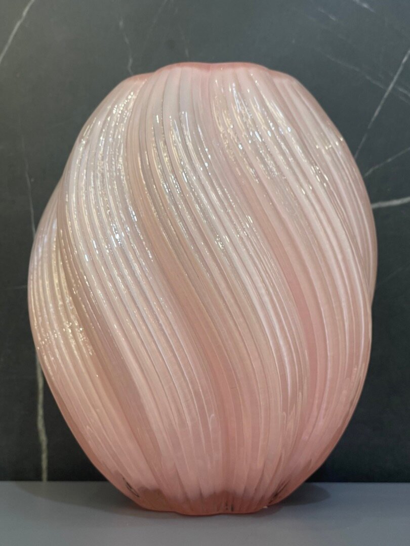 Ваза Casaentera CE02-815471 стекло розовый 155х155х210h