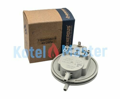 Датчик давления воздуха (прессостат) 40/25 Pa для котлов Protherm Demrad Atron H24, Nepto HKT2 24 и Protherm Рысь Lynx 0020118741