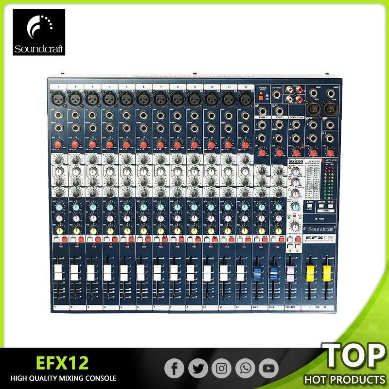 Soundcraft EFX12 Компактный микшерный пульт