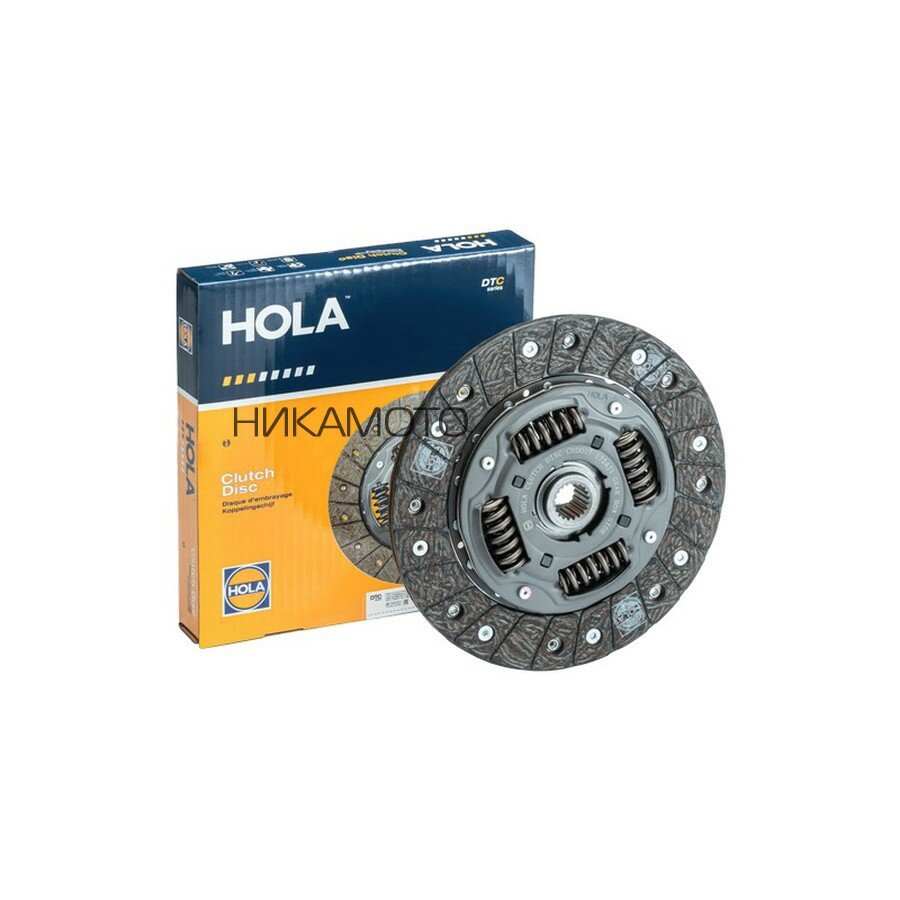 HOLA CHD007 Диск сцепления HYUNDAI SOLARIS/I20/IX20/I30/ELANTRA серия DTC