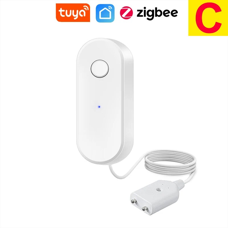 Беспроводной детектор протечек воды Earykong Zigbee Option C
