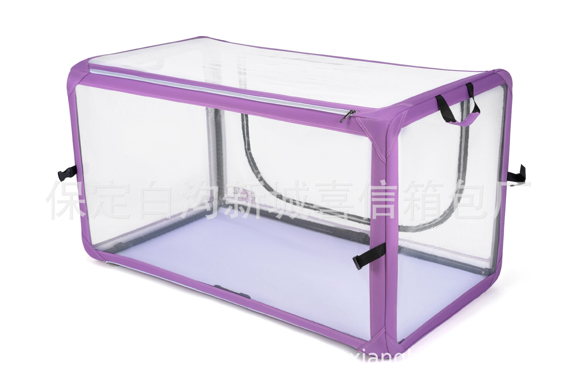 Выставочная клетка, для кошек, темно-фиолетовая