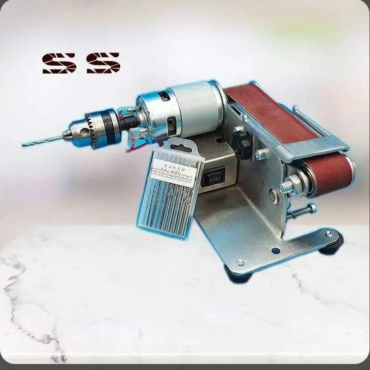 Electric knife sharpener Ножеточки электрические профессиональная, для заточки ножей и инструментов Имеет 10 ремней.