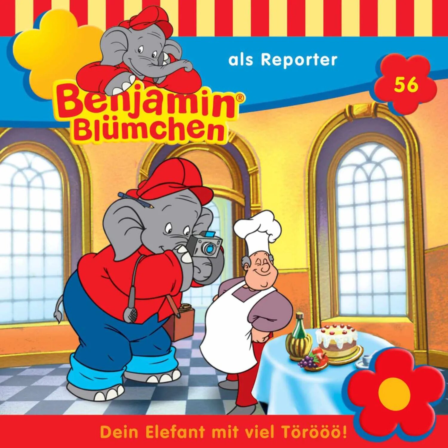 Benjamin Blümchen, Folge 56: Benjamin als Reporter [Аудиокнига]