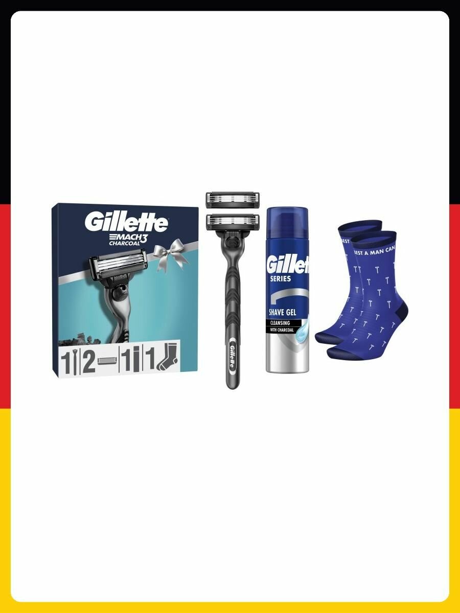 Средство для бритья Gillette Mach3 Gift Set for men