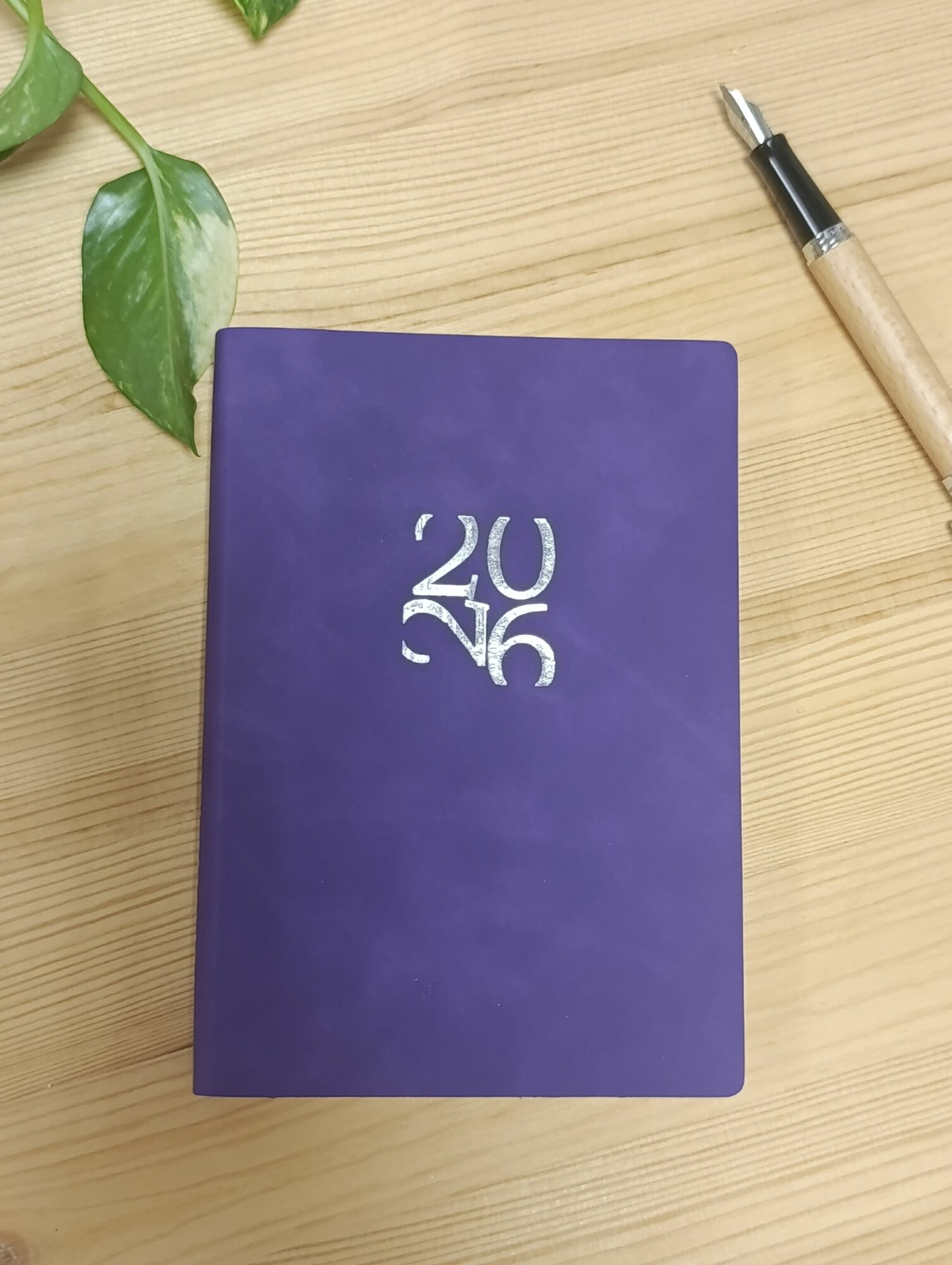 Ежедневник датированный 2026 ESCALADA, А6, 120 л, иск. кожа "Бейбискин"