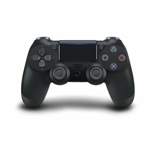 Геймпад проводной с вибрацией Dual Double Shock для PS4, черный, материал ABS, длина кабеля 2.2м, размер 162x55x98мм, вес 0.25кг, подключение USB, функции цифровая и режимная симуляция