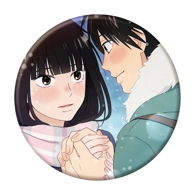 Брошь в стиле аниме KiminiTodoke, значки для косплея, Kuronuma Sawako Kazehaya Shouta, броши, сумка, аксессуары для рюкзаков, ювелирные изделия, подарок