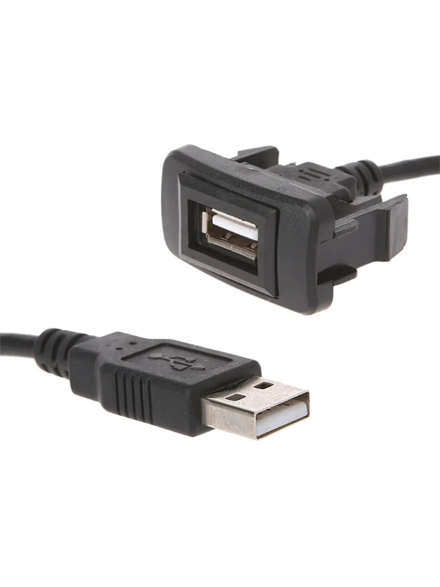 Порт AUX USB Кабельный Адаптер 12-24 В Кабельный Провод USB-Адаптер для Toyota VIGO