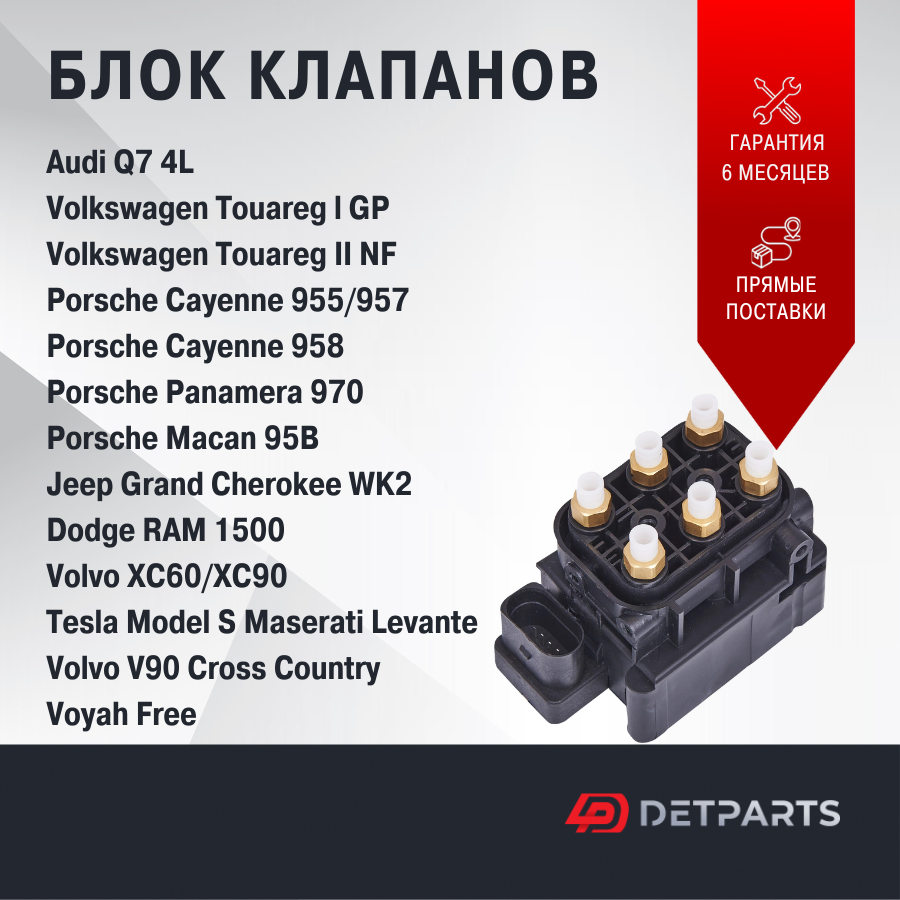 Блок клапанов пневмоподвески Dodge RAM 1500 (2013-2018)