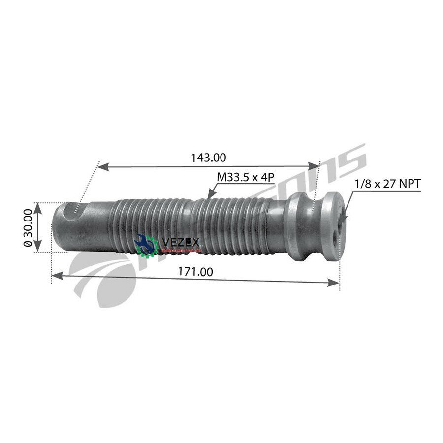 MANSONS 900.095 Болт рессоры