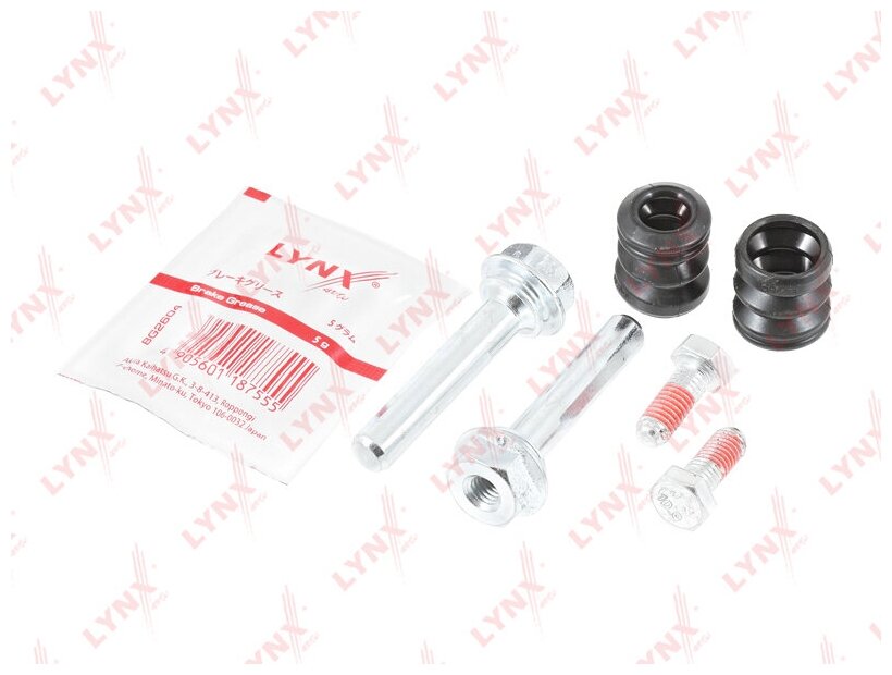 Комплект направляющих тормозного суппорта переднего (направляющая 10 mm, суппорт TRW/Lucas) RENAULT Logan I 04> / Sandero I 08> / Clio II 98> / Megane I 96-03 / 19 92-95