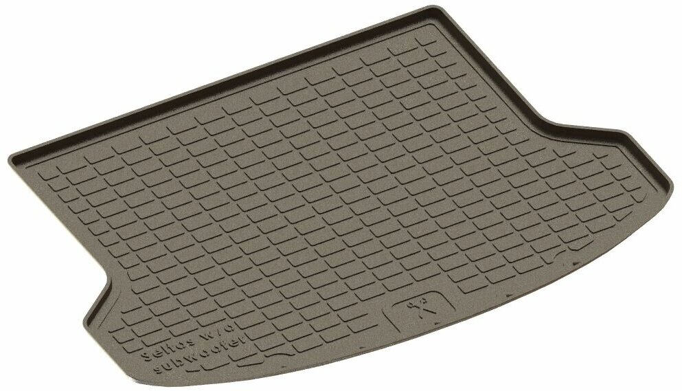 Коврики в багажник для KIA Seltos без сабвуф 2019-н. в.