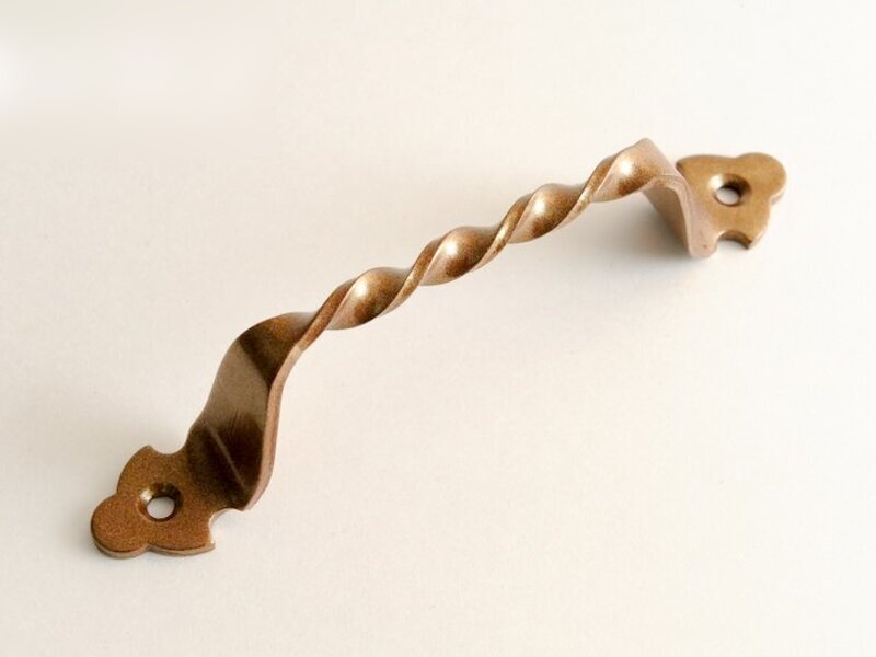 Ручка-скоба дверная ноэз РС80-Вт-SL, накладная, бронзовый металлик (60)