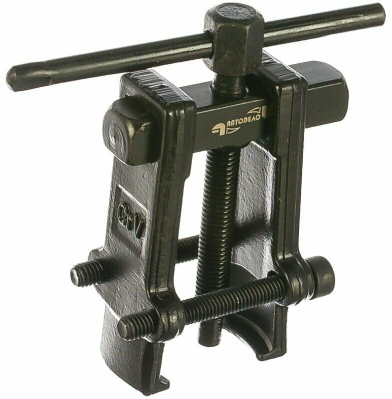 Передвижной двухлапый съемник с фиксатором 75 мм D 19-35 мм