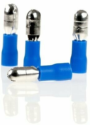 Наконечник штекерный 4 мм синий 10 шт